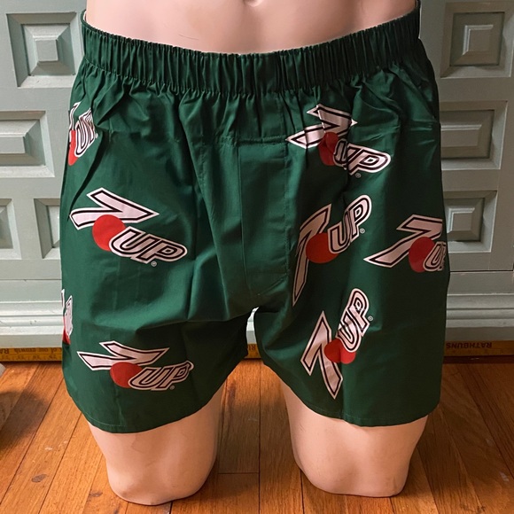 7up | Underwear & Socks | 7up Logo Boxer Shorts | Poshmark
